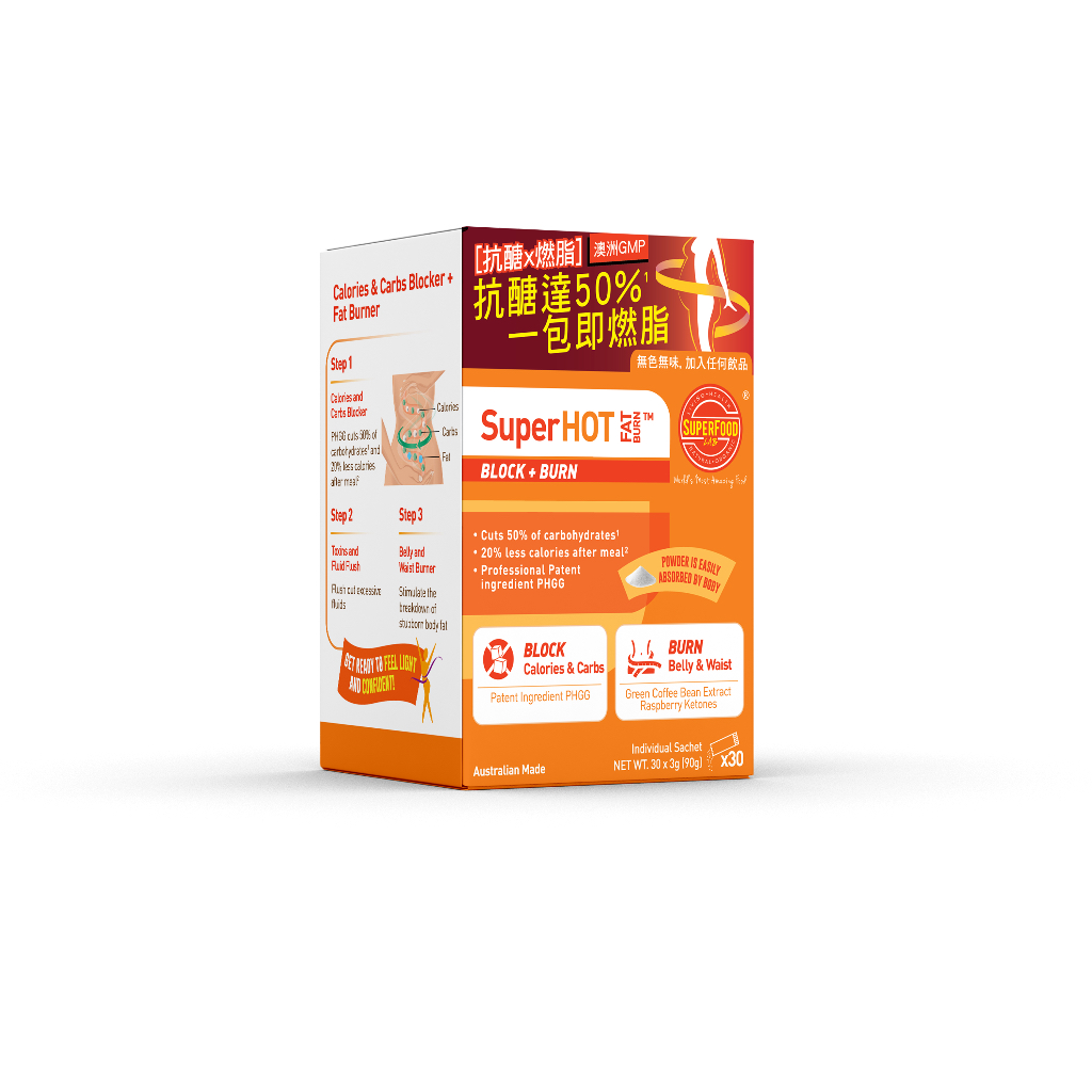 Superfood Lab SuperHOT FAT BURN, Weight Control, Fat Burner, Diet ...