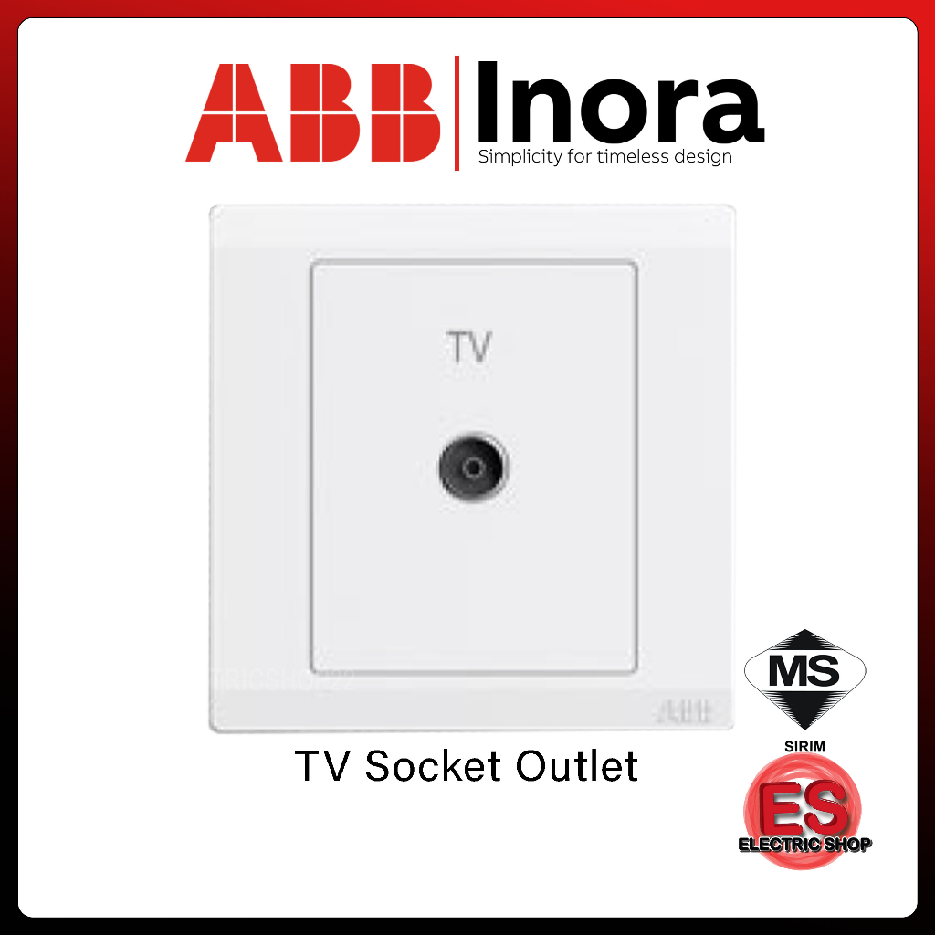 [ SIRIM ] ABB INORA Series Switches Socket Series Switches (BL101 / BL102/ BL908/ BL333/ BL429 ...