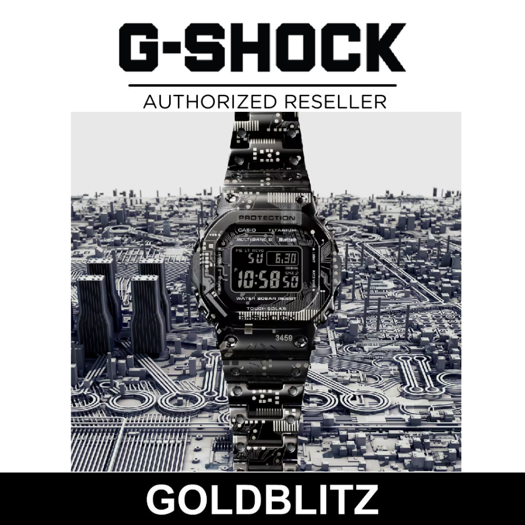 Casio G-Shock GMW-B5000TCC-1 Full Metal TranTixxii titanium camouflage ...