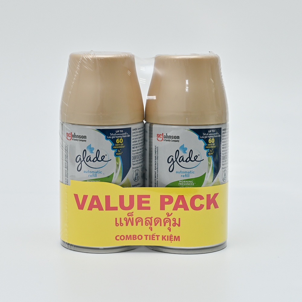 GLADE AUTOMATIC SPRAY REFILL MORNING FRESH TWIN PACK 175G | Shopee Malaysia