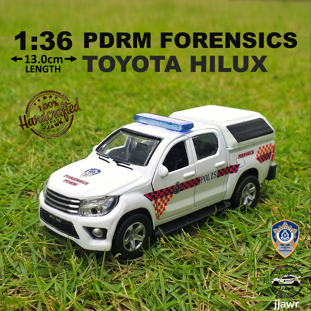 POLIS FORENSIK HILUX: 1:36 PDRM Forensics Polis Diraja Malaysia Pickup ...