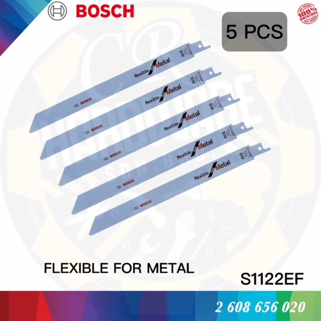 BOSCH S1122EF SABRE SAWBLADE (EF) 2608656020 (1PACK/5PCS) | Shopee Malaysia