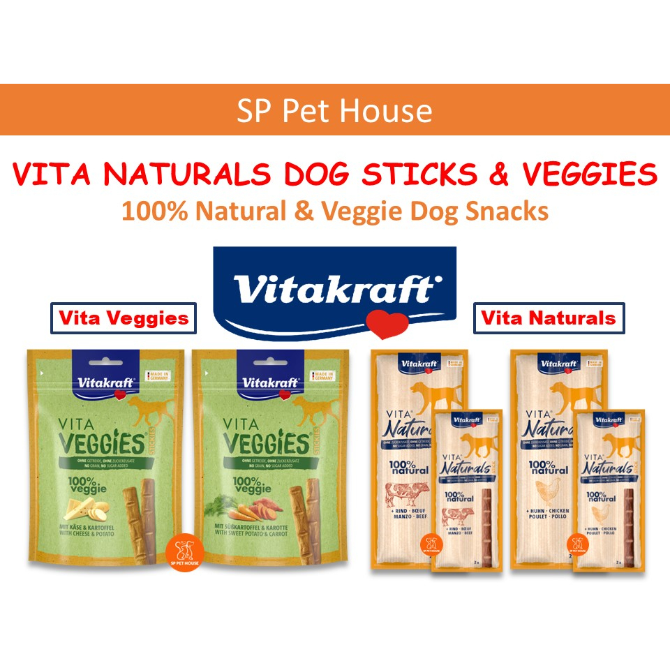 **CLEARANCE** Vitakraft Vita Naturals Dog Sticks Beef & Chicken 2*11g ...