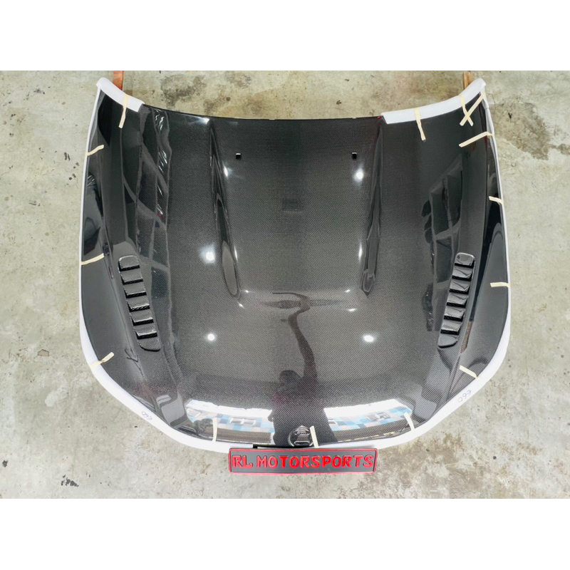 BMW E60 M5 Vorsteiner carbon fiber front bonnet bonet hood cover 2003 ...