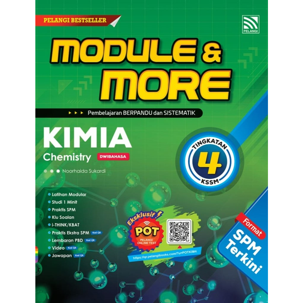 BUKU AKTIVITI 2023 :MODULE&MORE KIMIA TINGKATAN 4 & 5(DWIBAHASA ...