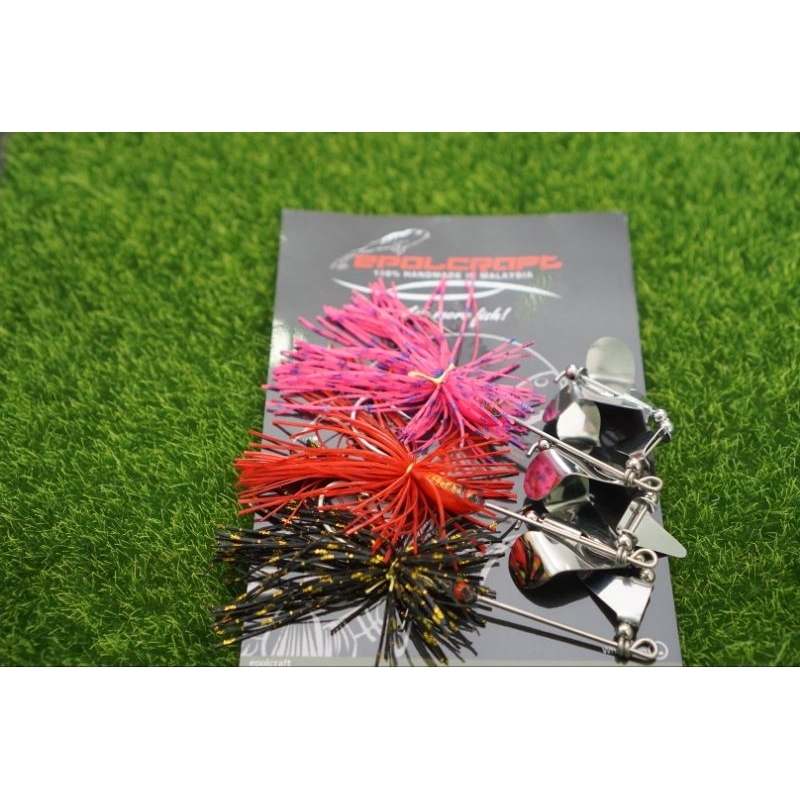 Epolcraft Mini Buzzbait 10g / Fastbait / Heavy Duty Spinerbait haruan ...