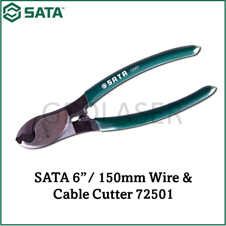 SATA 72501 6"/150mm Wire & Cable Cutting Pliers | Shopee Malaysia