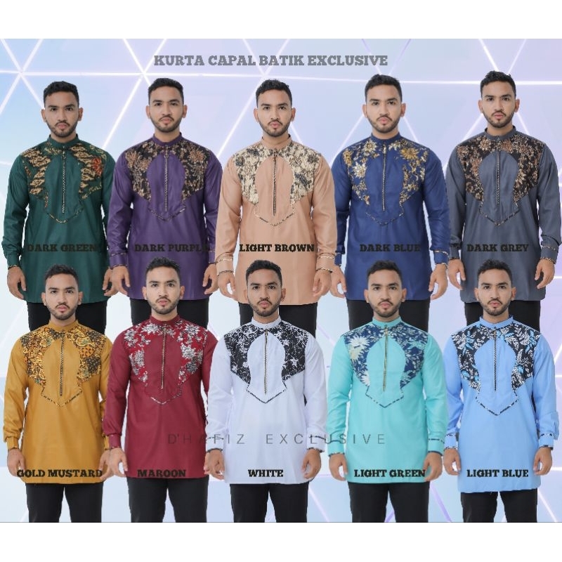 KURTA RAYA 2023 KURTA CAPAL BATIK EXCLUSIVE BY Butik DHafiz Special ...