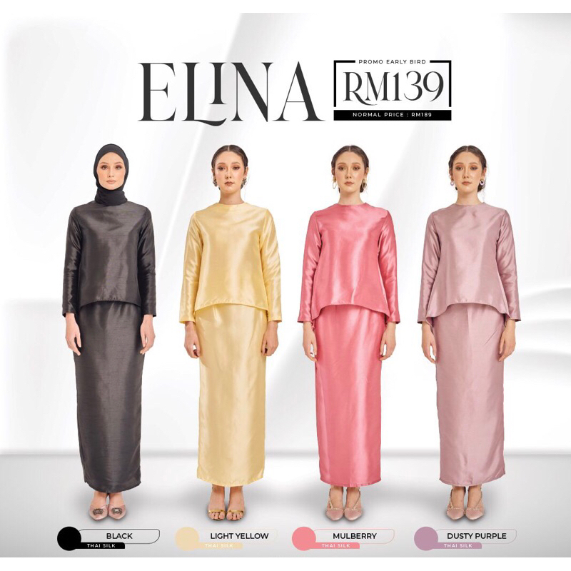 Elina Mini Kurung MV | Shopee Malaysia