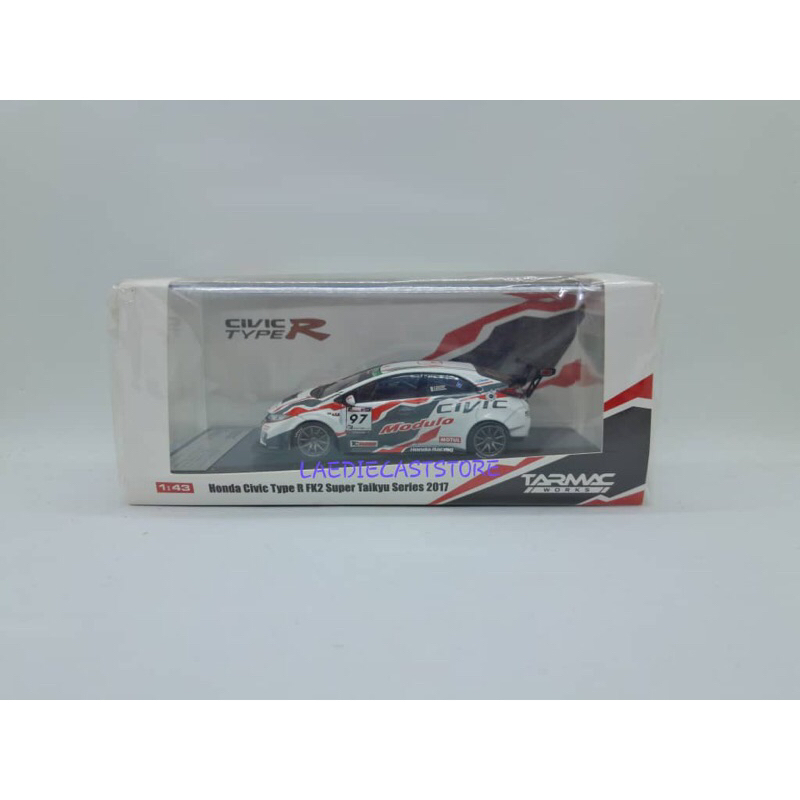 Tarmac Works 1/43 Honda Civic Type R Fk2 Super Taikyu Series 2017 ...