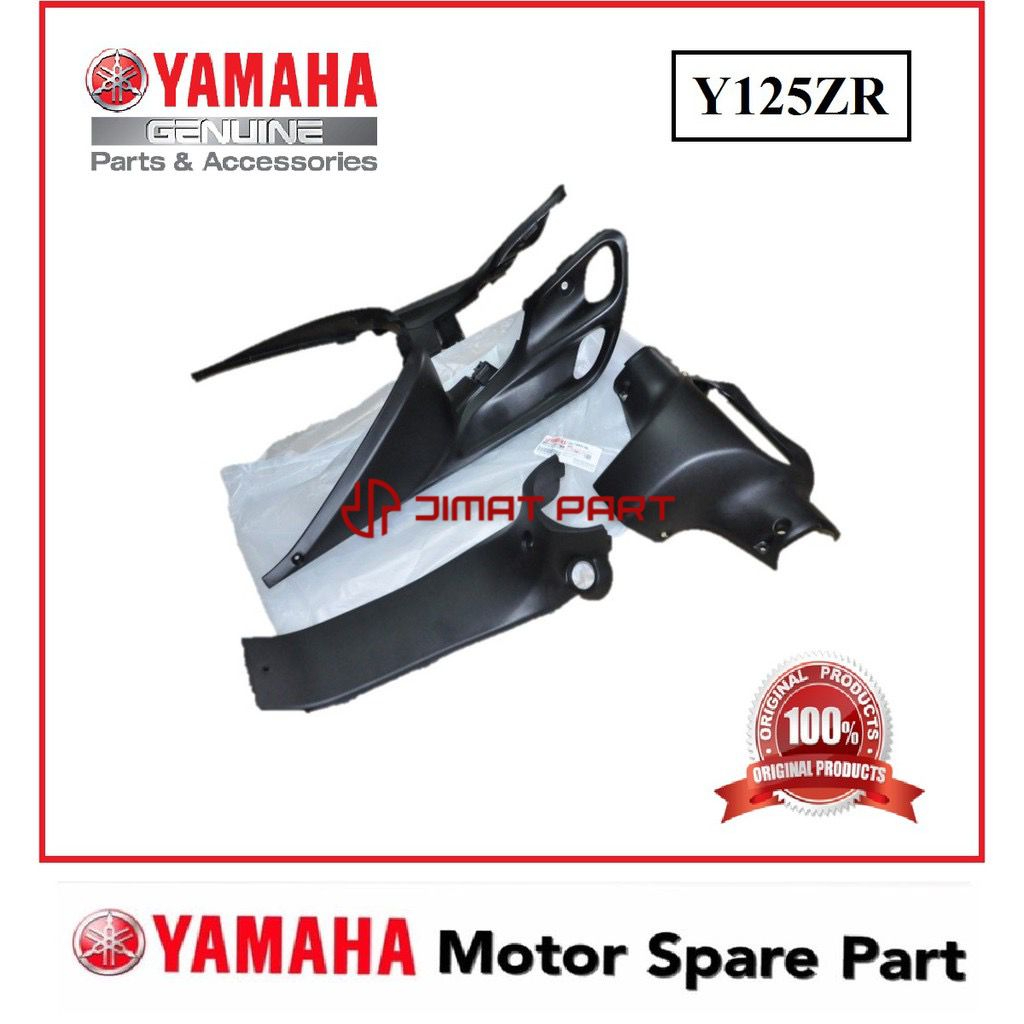 100% ORIGINAL YAMAHA Y125ZR INNER SET 5BU-F8400-00 4PCS HITAM NON ...