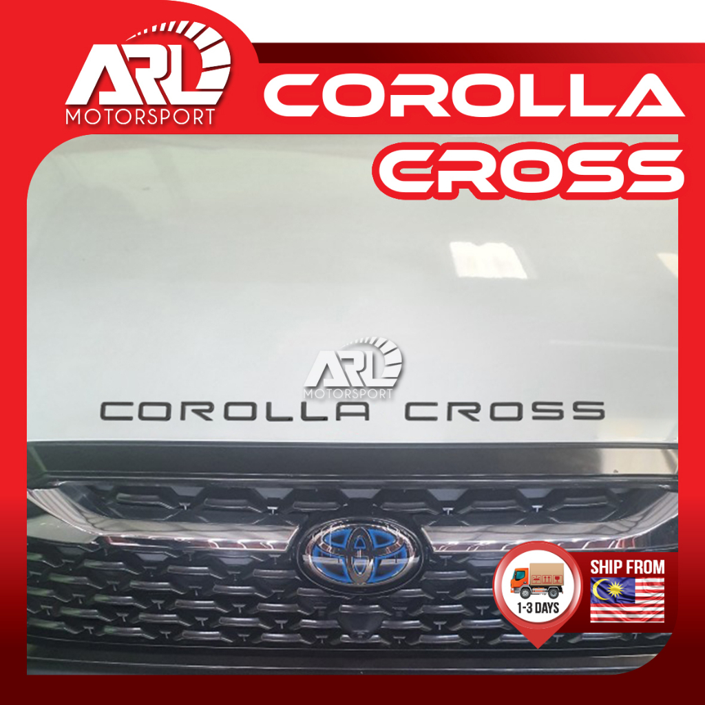 Toyota Corolla Cross XG10 Front Bonnet Emblem Front Hood Bonnet Logo ...