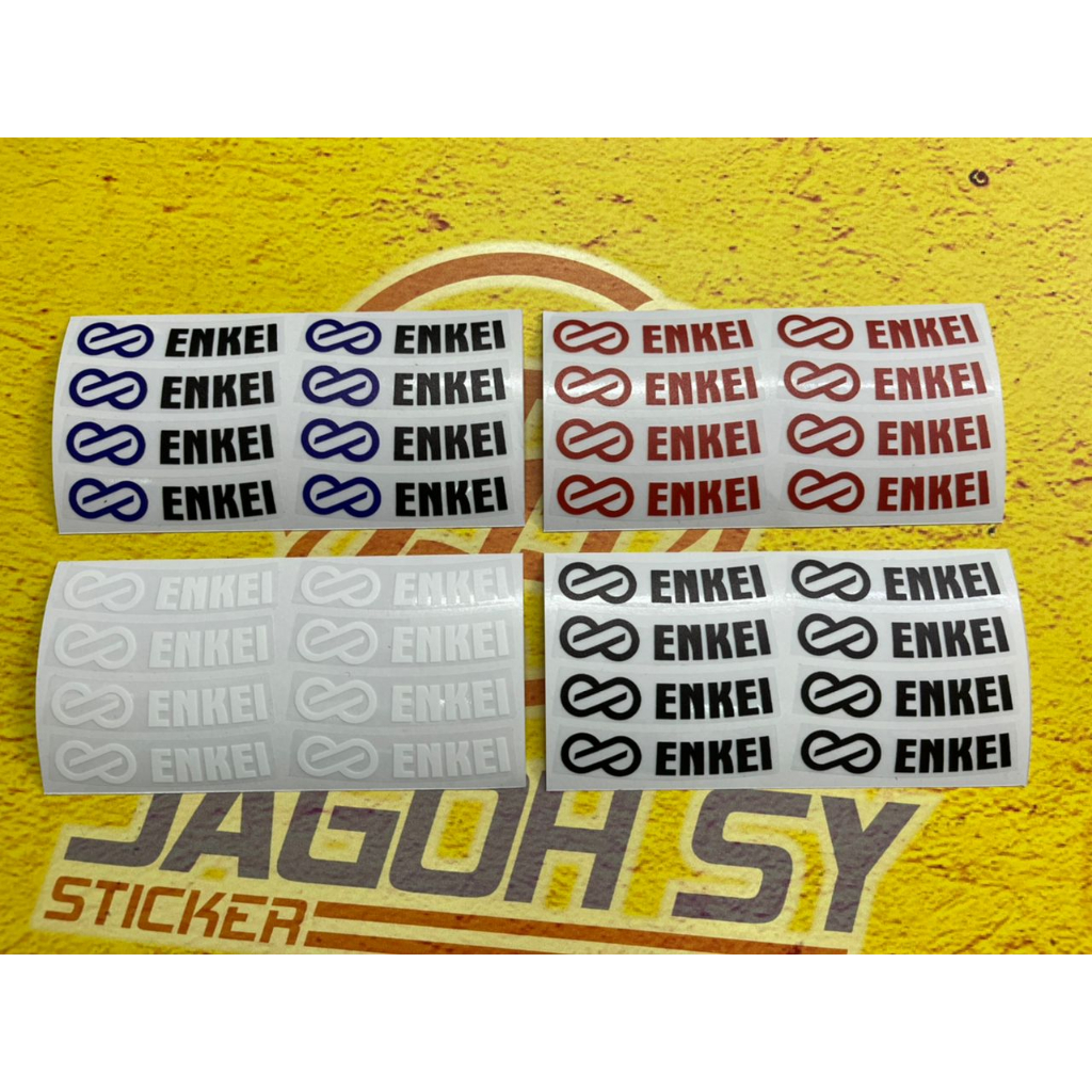 Sticker Sportrim Enkei RPF1【HIGH QUALITY】 | Shopee Malaysia