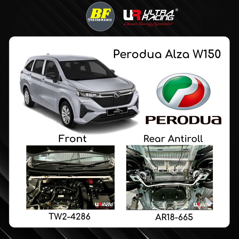 Ultra Racing Safety Bar New Perodua Alza Toyota Veloz Stage 1 Front Bar ...