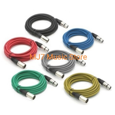 Custom Length and Colour Professional Audio Microphone Cable XLR to XLR ...