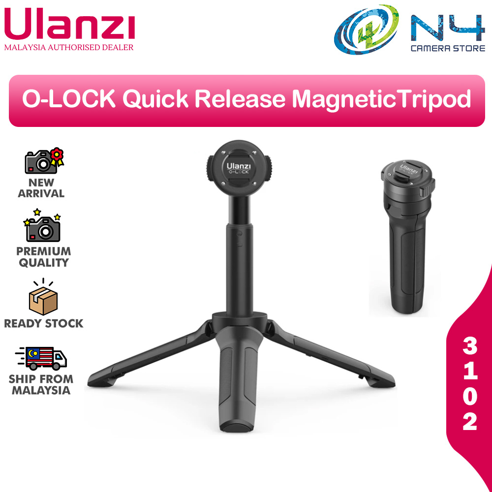 Ulanzi O-Lock Tripod Quick Release Magnetic Tripod Angle Adjustable ...