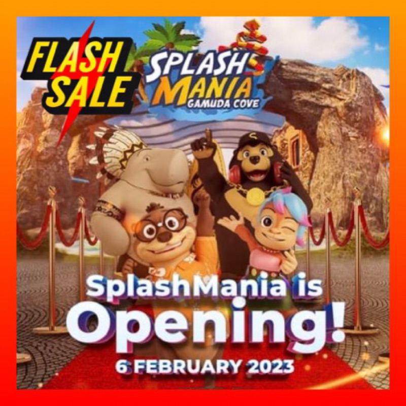 [Chat for Promo] SplashMania Gamuda Cove Waterpark Admission Ticket ...