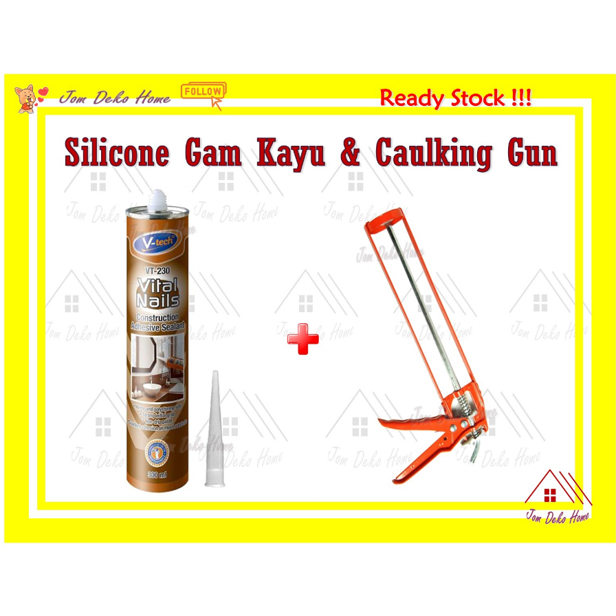 V-Tech Vital Nail Wood Glue VT-230 for Gam Wainscoting Silicone gam ...