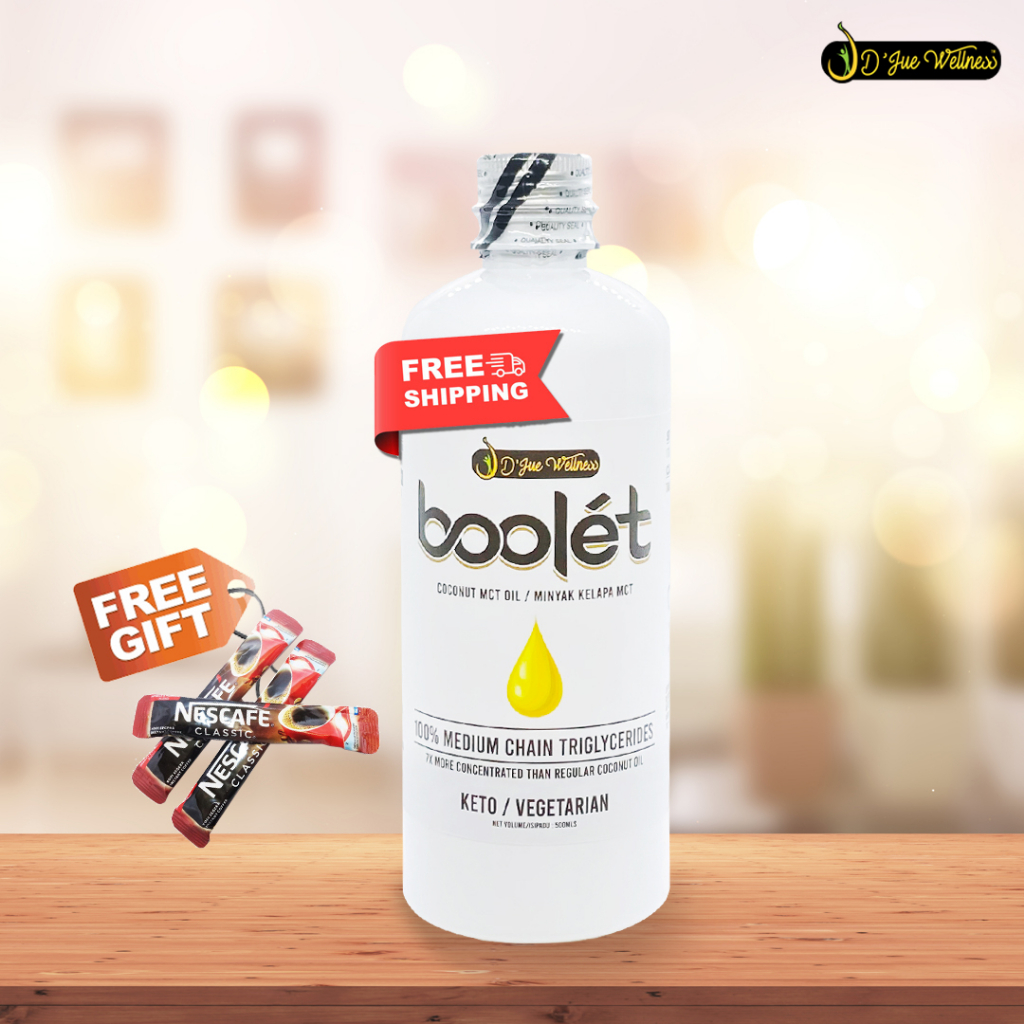 Dr Jue (D'Jue Wellness) BOOLET (MCT - Medium Chain Trygeliceride Oil ...
