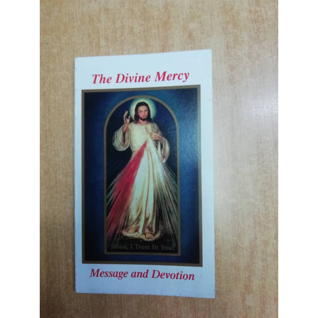 Divine Mercy Booklet Enlgish | Shopee Malaysia