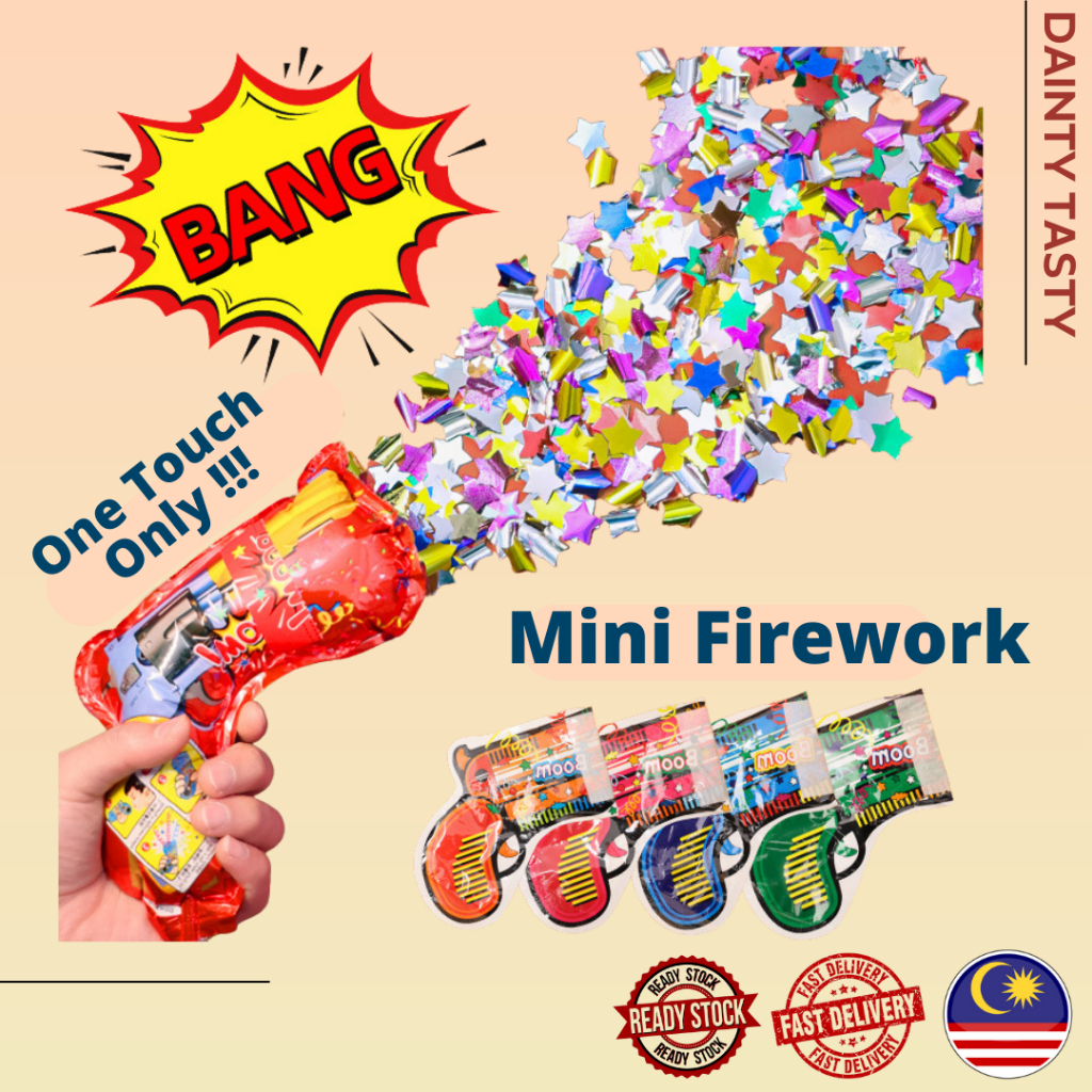 Party Balloon Firework | Birthday Party Props | Mini Gun Design ...