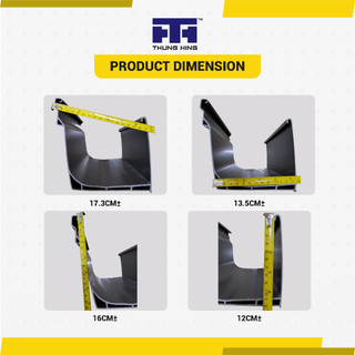 Thung Hing TH PVC GUTTER G300 Gutter Rainwater Rain | Shopee Malaysia