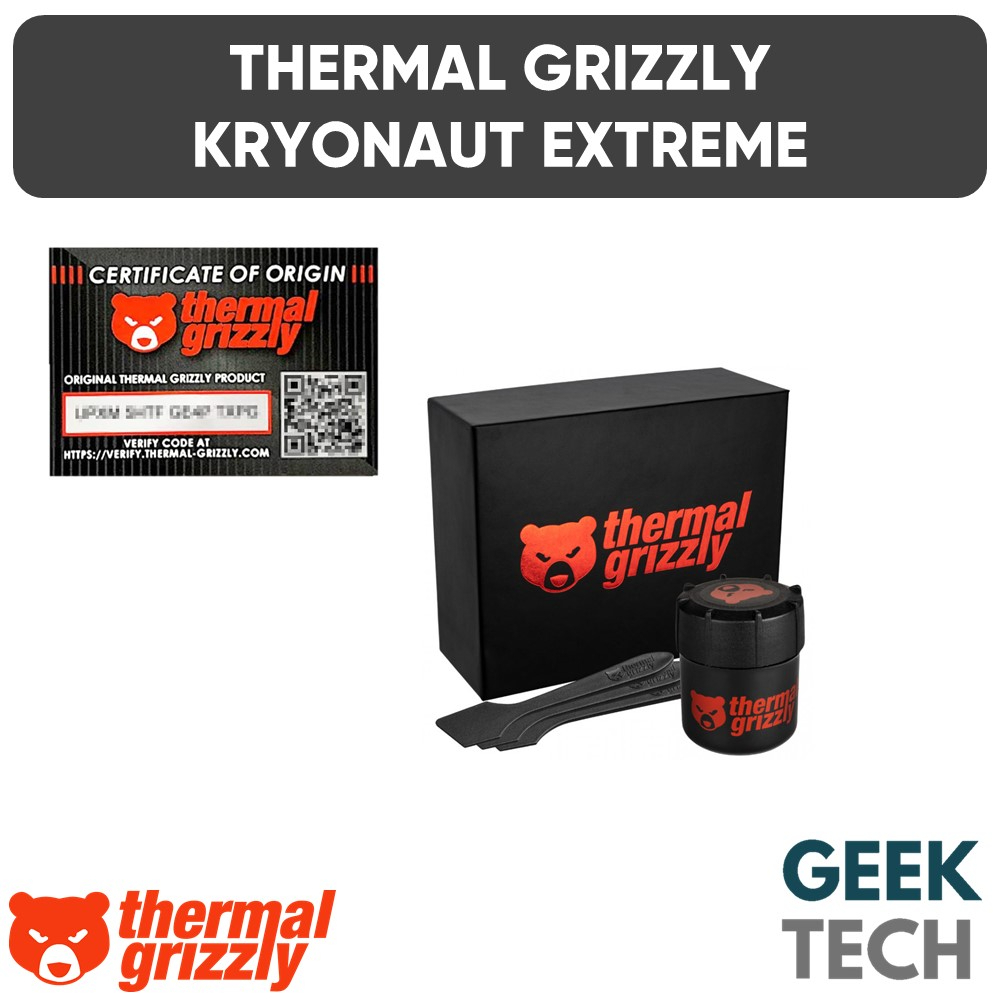 THERMAL GRIZZLY Kryonaut Extreme High Performance Thermal Paste Thermal ...