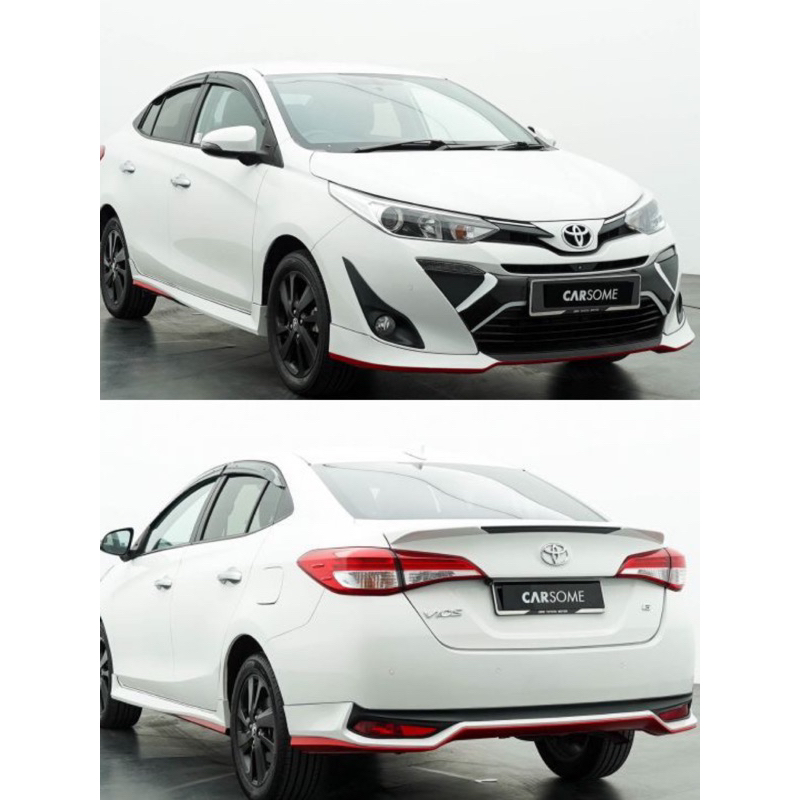 USED Original Vios 2019 2020 Front Side Rear Skirt Bodykit | Shopee ...