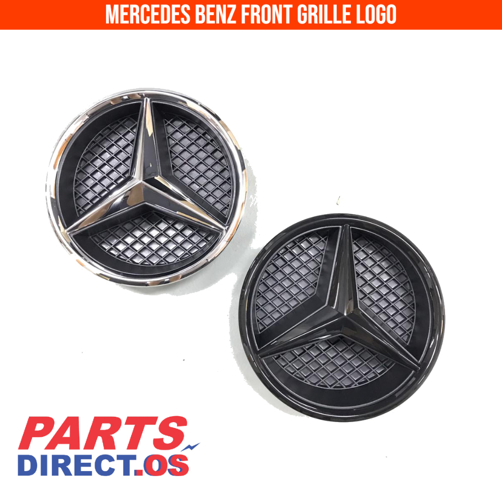 Mercedes benz front grille emblem logo amg design front MB logo w205 ...