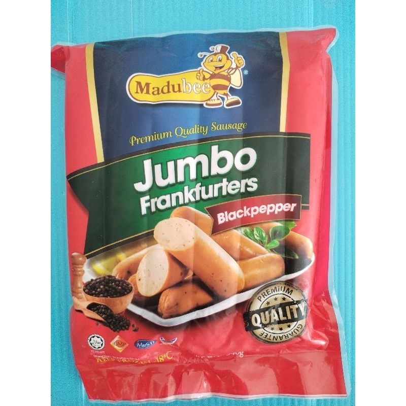 Black Pepper Sausage (Chicken)（jumbo) 540 g (Madubee) | Shopee Malaysia