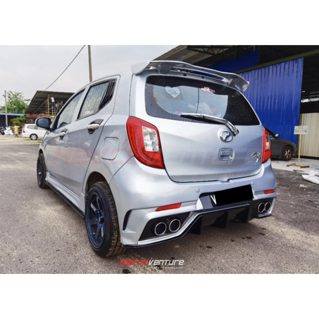 1688 PERODUA AXIA 14-22 MK7 STYLE REAR BUMPER FRP | Shopee Malaysia