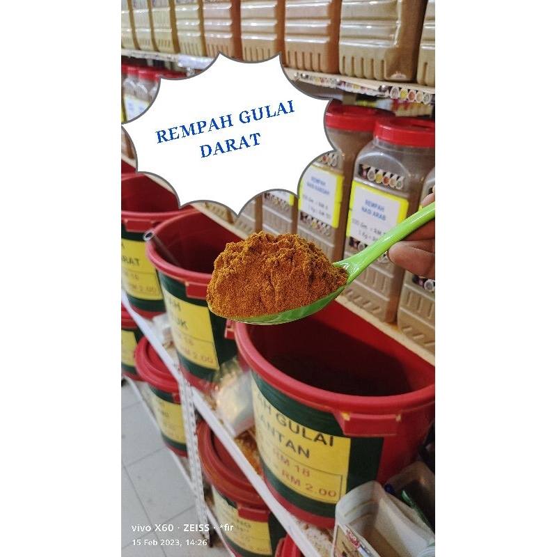 Rempah Gulai Darat (1 KG) | Shopee Malaysia