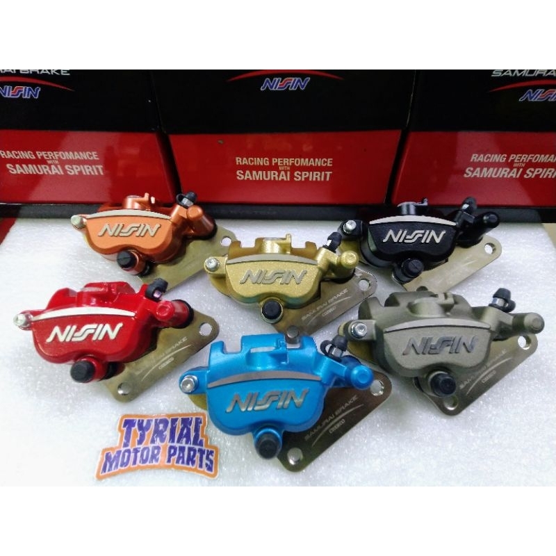 💯 ORIGINAL NISSIN SAMURAI BRAKE FRONT CALIPER 2 PISTON YAMAHA Y15ZR ...