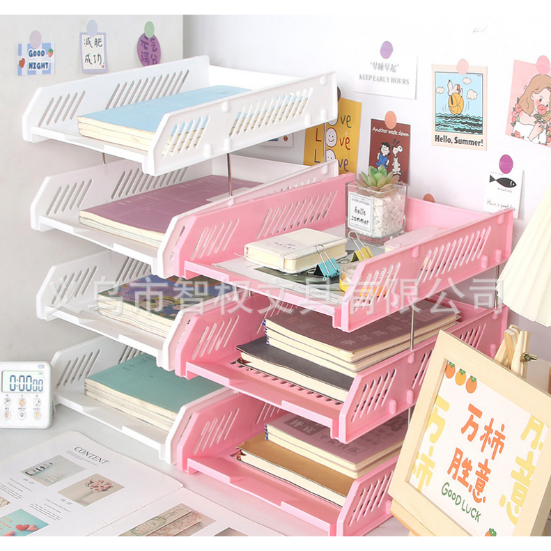 Plastic Document Tray 2 Tier And 3 Tier Shopee Malaysia 
