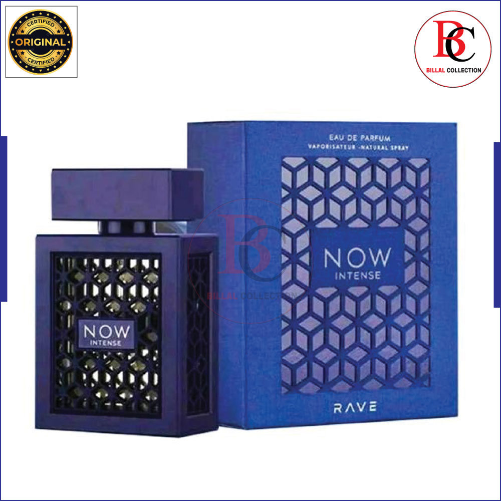 RAVE NOW INTENSE PERFUME FOR MEN 100 ML EDP BY LATTAFA PERFUMES ...