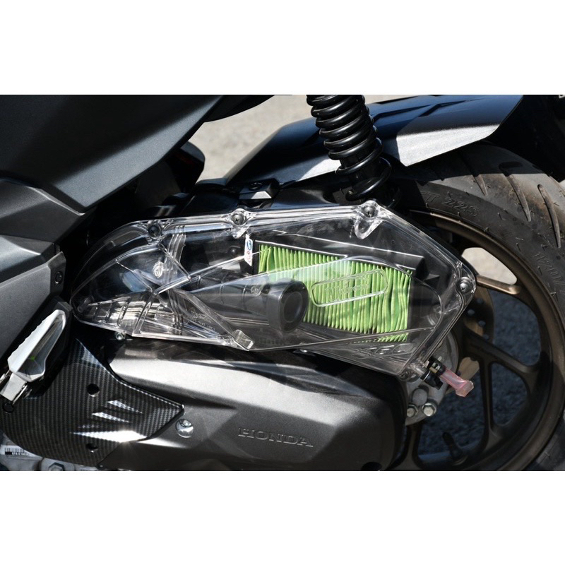 HONDA VARIO 160 ADV160 AIR FILTER TRANSPARENT CARBON COVER VARIO160 AIR ...