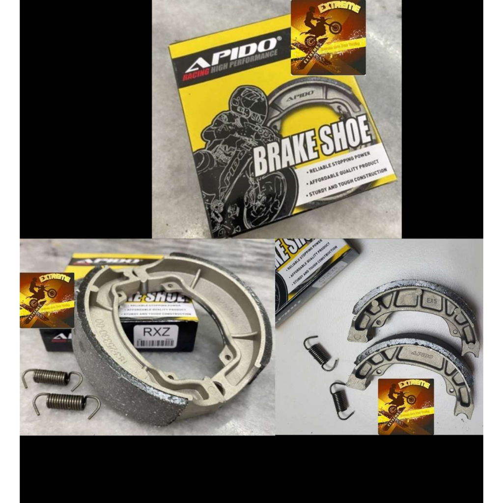APIDO BRAKE SHOE EX5/KRISS/C70/RC80/Y80/Y100/Y110/RXZ | Shopee Malaysia
