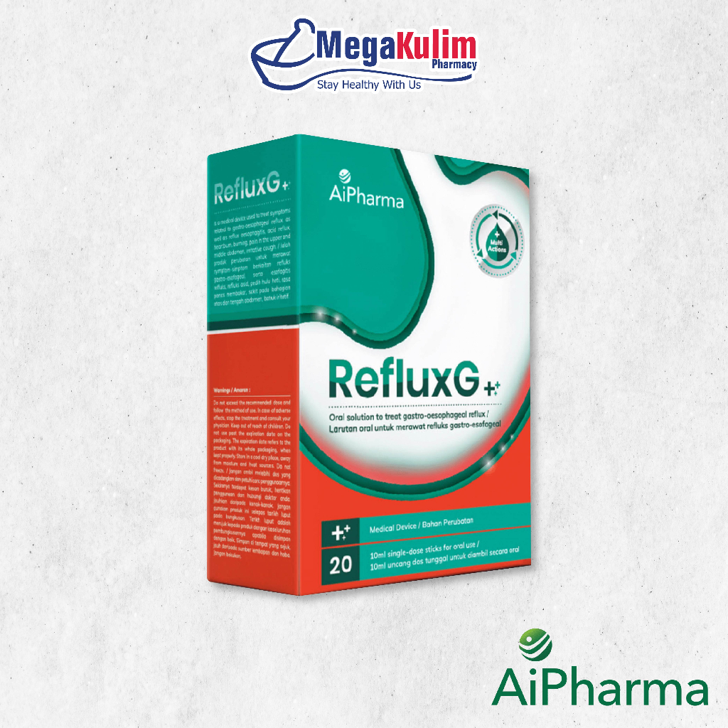 AiPharma RefluxG Multi Action Sachet 10ml x 20s | Shopee Malaysia