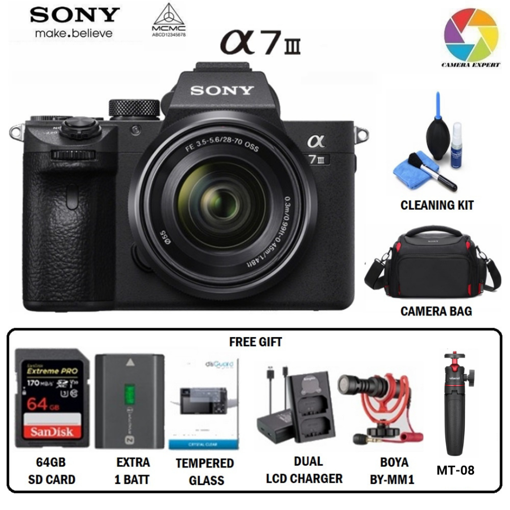 Sony Alpha A7 MARK III / A7III / A7 III / A73 / A7MK III / A7MK3 Body ...