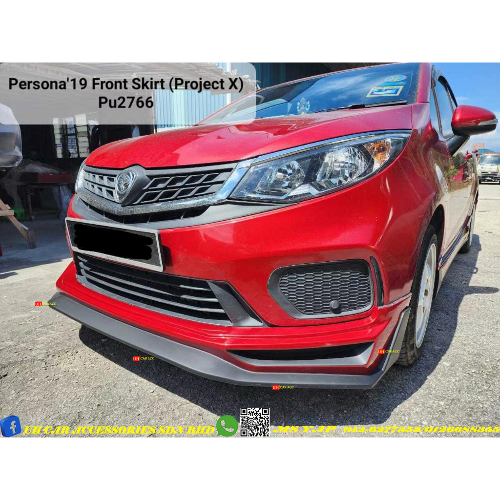 PROTON PERSONA 2019 2020 PROJECT X BODYKIT SKIRTING WITH PAINT | Shopee ...