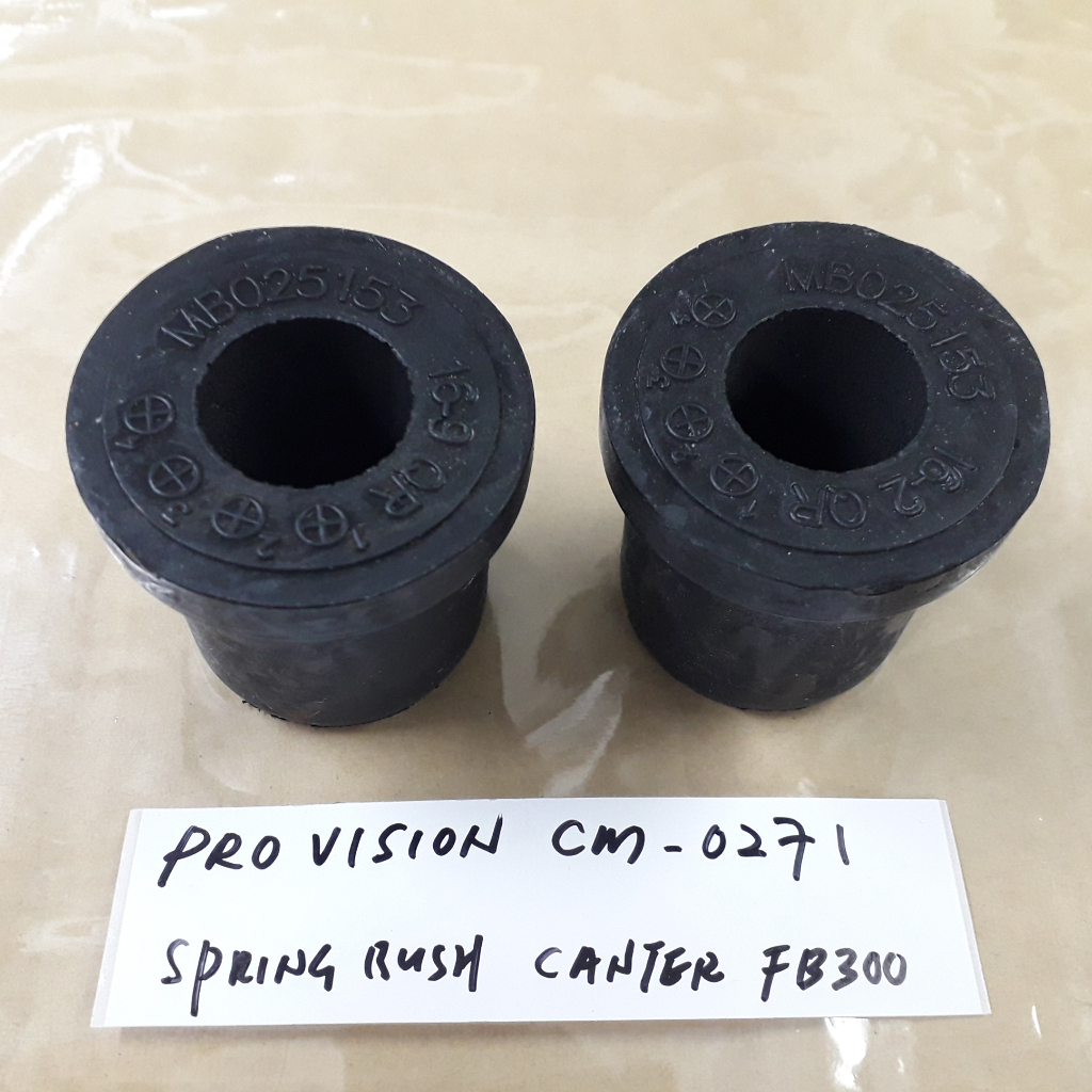 (2PCS PRO VISION CM-0271) (LONG) SPRING BUSH RUBBER FOR MITSUBISHI ...