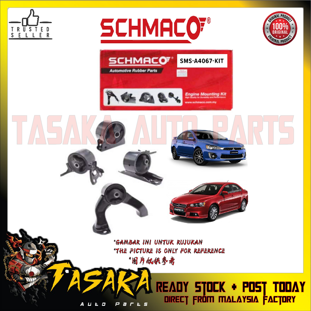 SCHMACO ENGINE MOUNTING SET PROTON INSPIRA MITSUBISHI LANCER 2.0 GT ...