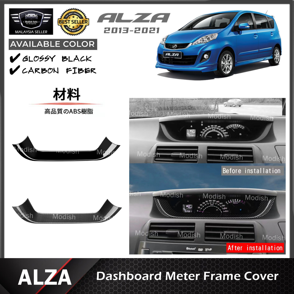 Modish Perodua Alza Old 2013-2021 Car Meter Frame Cover Trim Garnish ...