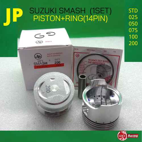 SUZUKI SMASH 110 (High Quality) - Piston + Ring set (STD/025/050/0.75 ...
