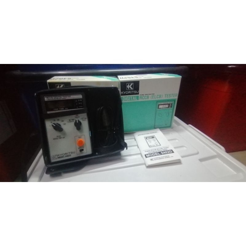 KYORITSU / 5402D RCD/RCCB/ELCB Digital Tester | Shopee Malaysia