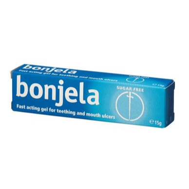 BONJELA FAST ACTING GEL FOR TEETHING AND MOUTH ULCERS 15G SUGAR FREE ...