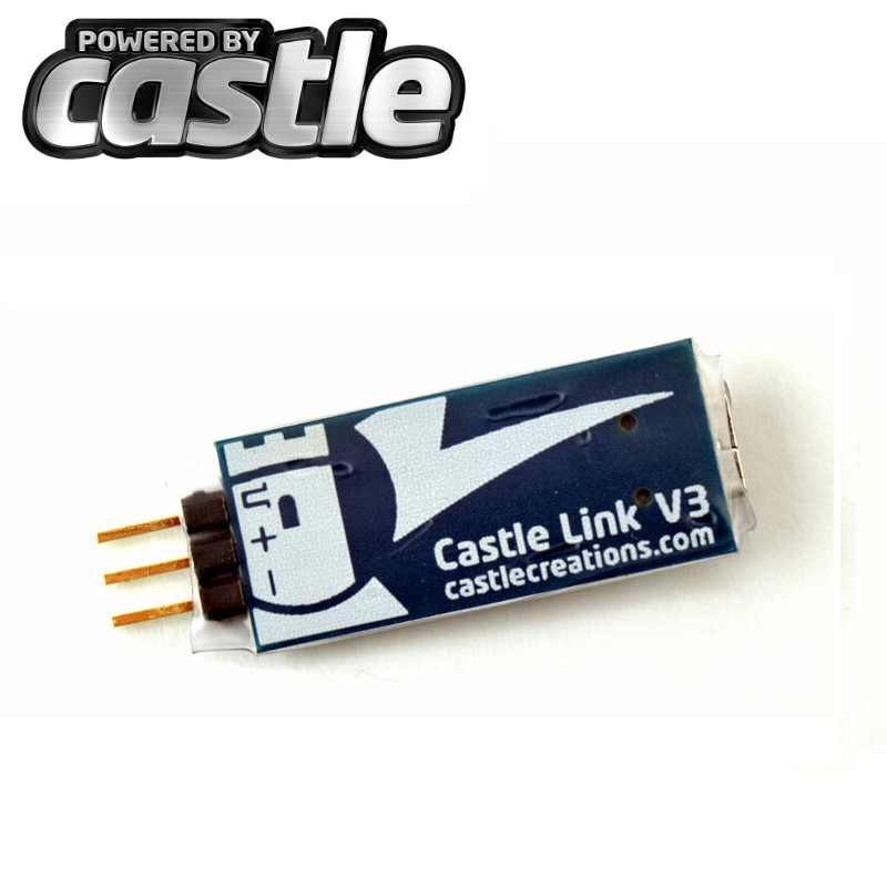 Castle Creations Castle Link V3 USB Programmer Adapter CSE011-0119-00 ...