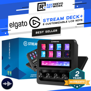Elgato Stream Deck+ Series (6/8/15/32 LCD Keys) Streaming Content ...