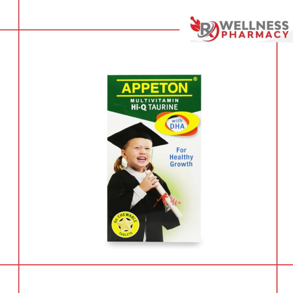 APPETON MULTIVITAMIN HI-Q TAURINE SYRUP 120ML | Shopee Malaysia