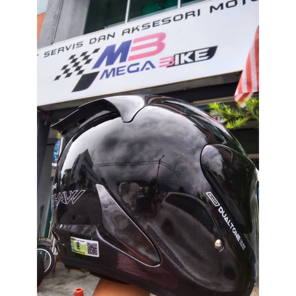 GRACSHAW GLAZZO G919 i DUAL TONE DUALTONE SPECIAL COLOUR HELMET (BLACK ...